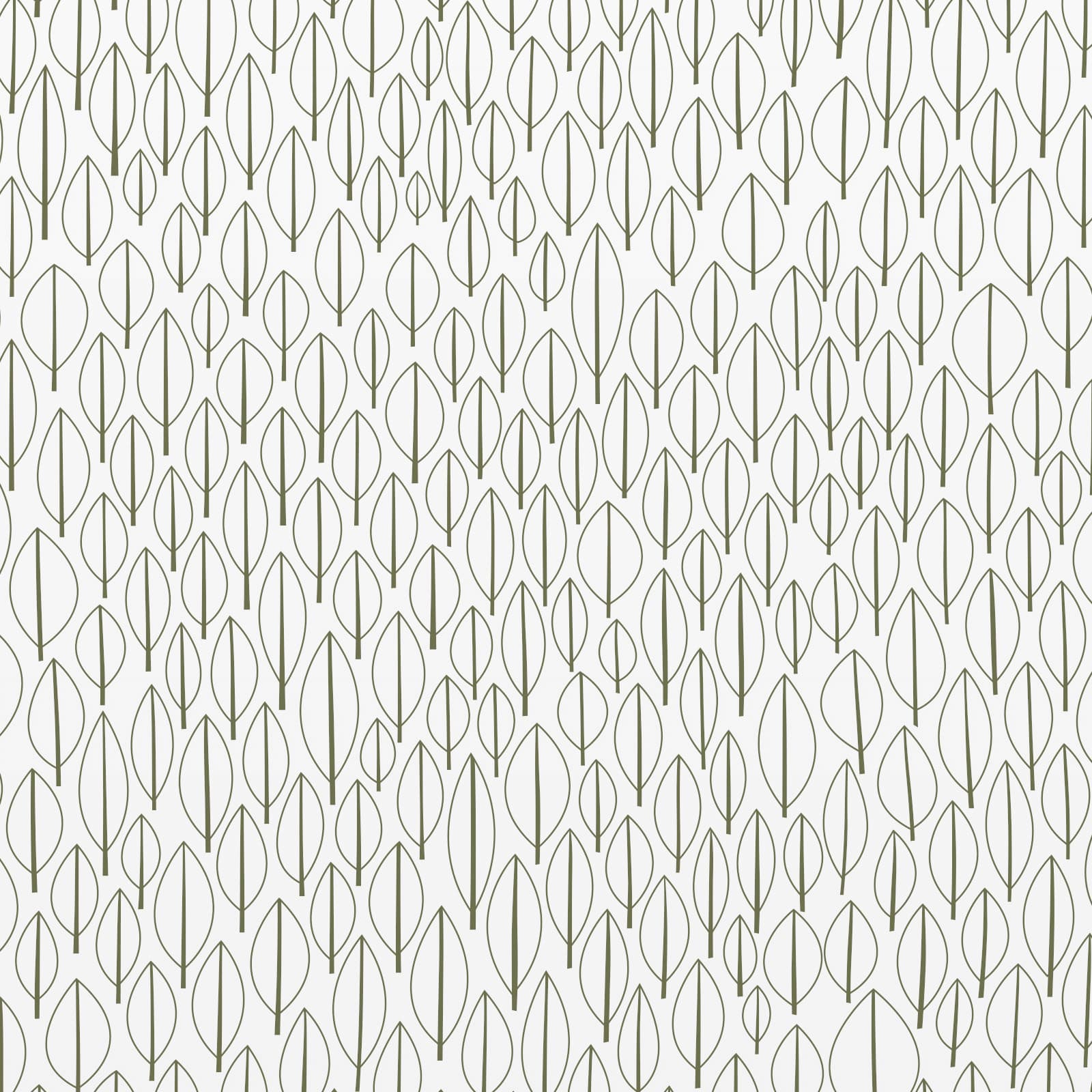 Leaves by Alexander Girard - Skyline Pattern