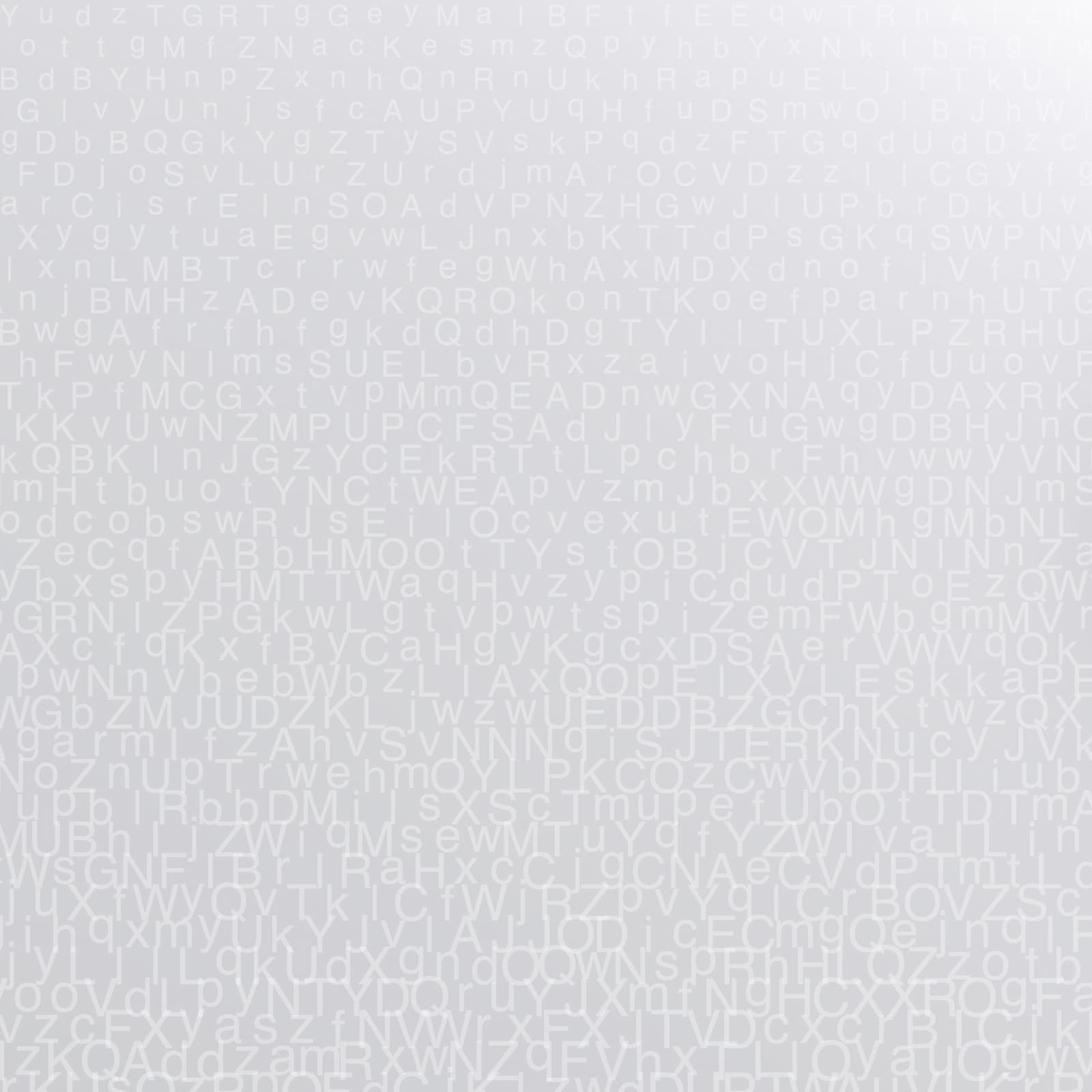 Letters 2 - Skyline Pattern